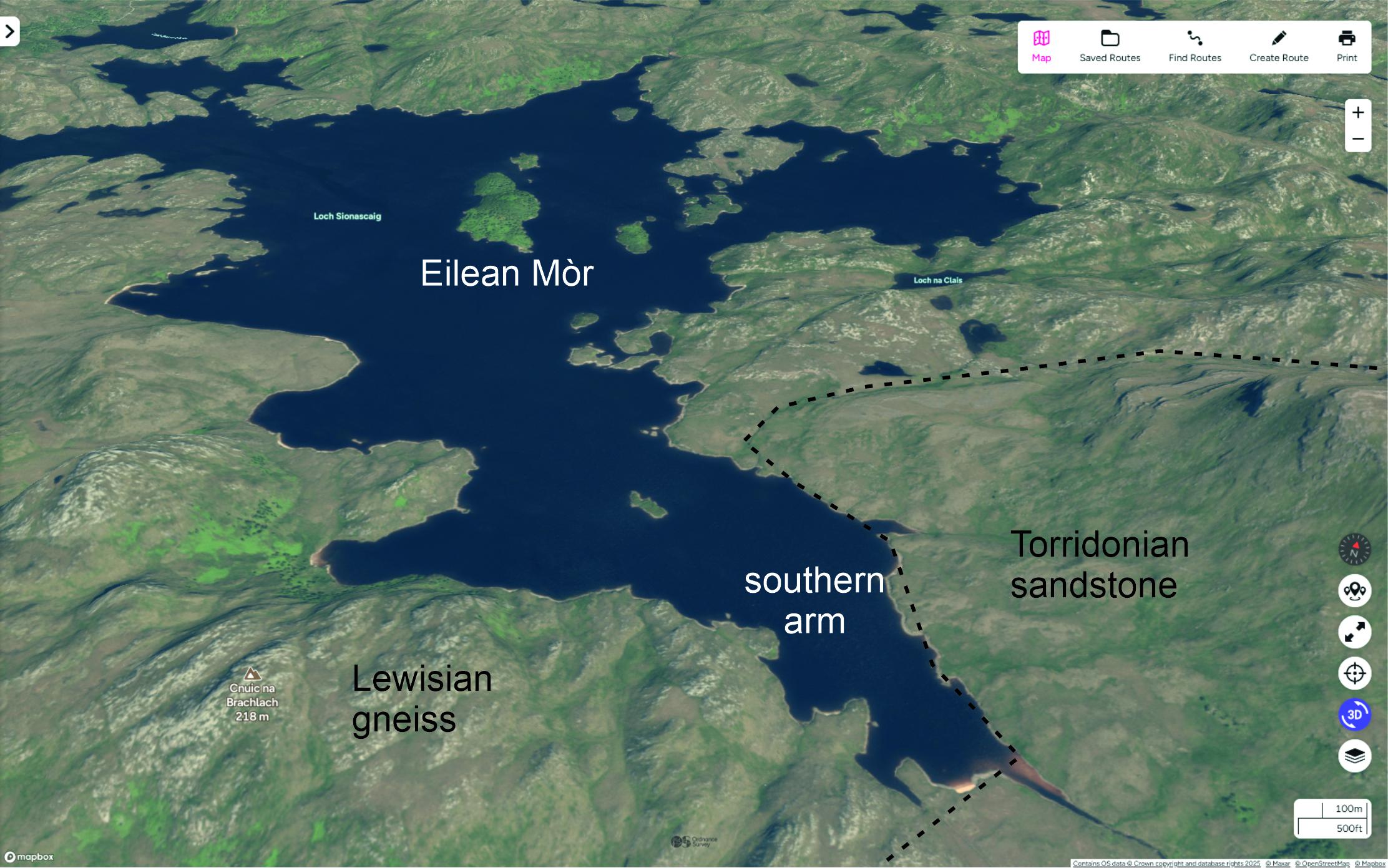 Loch Sionascaig | SGT Geosites