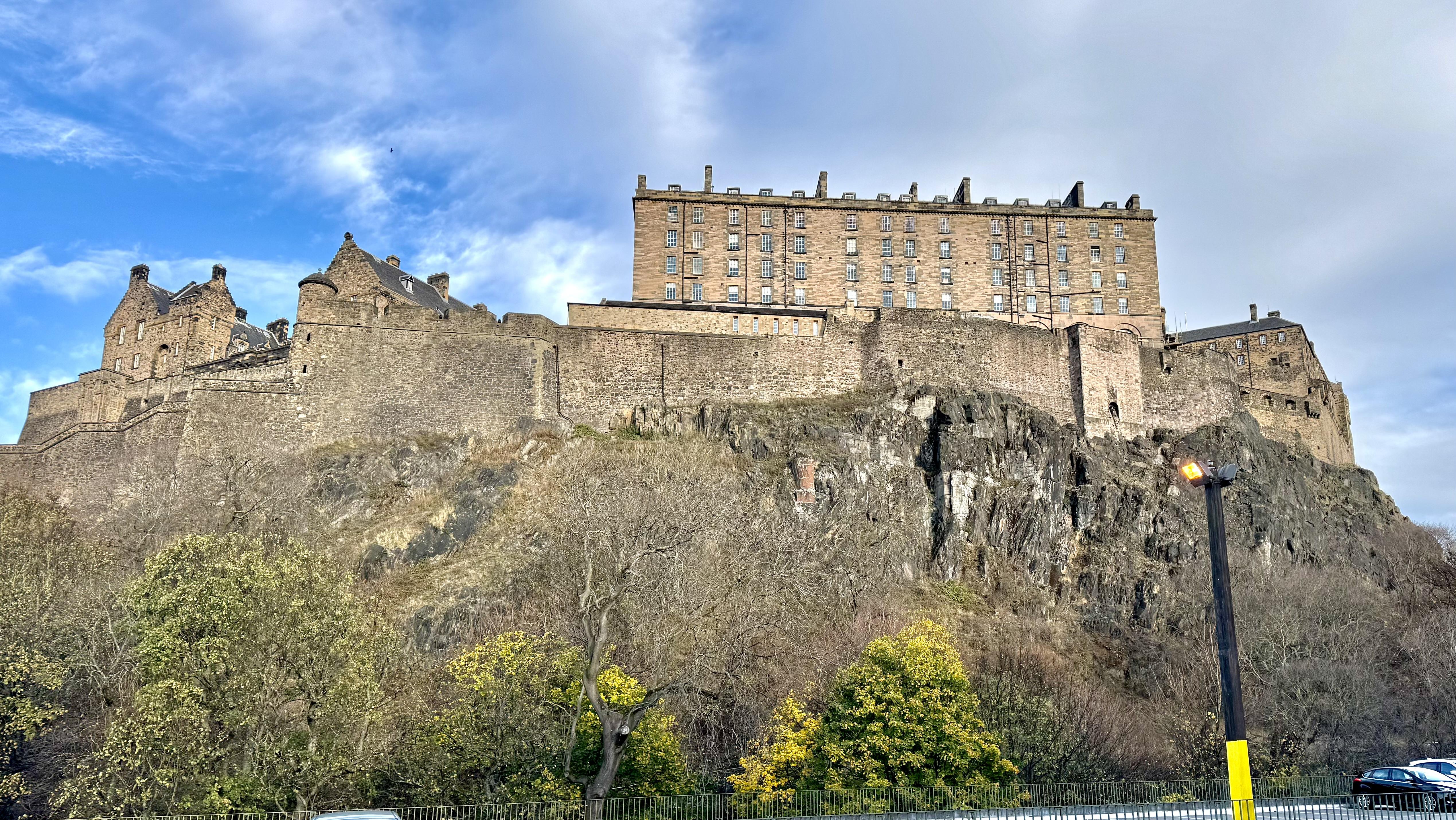 Edinburgh Castle Rock and Tail | SGT Geosites