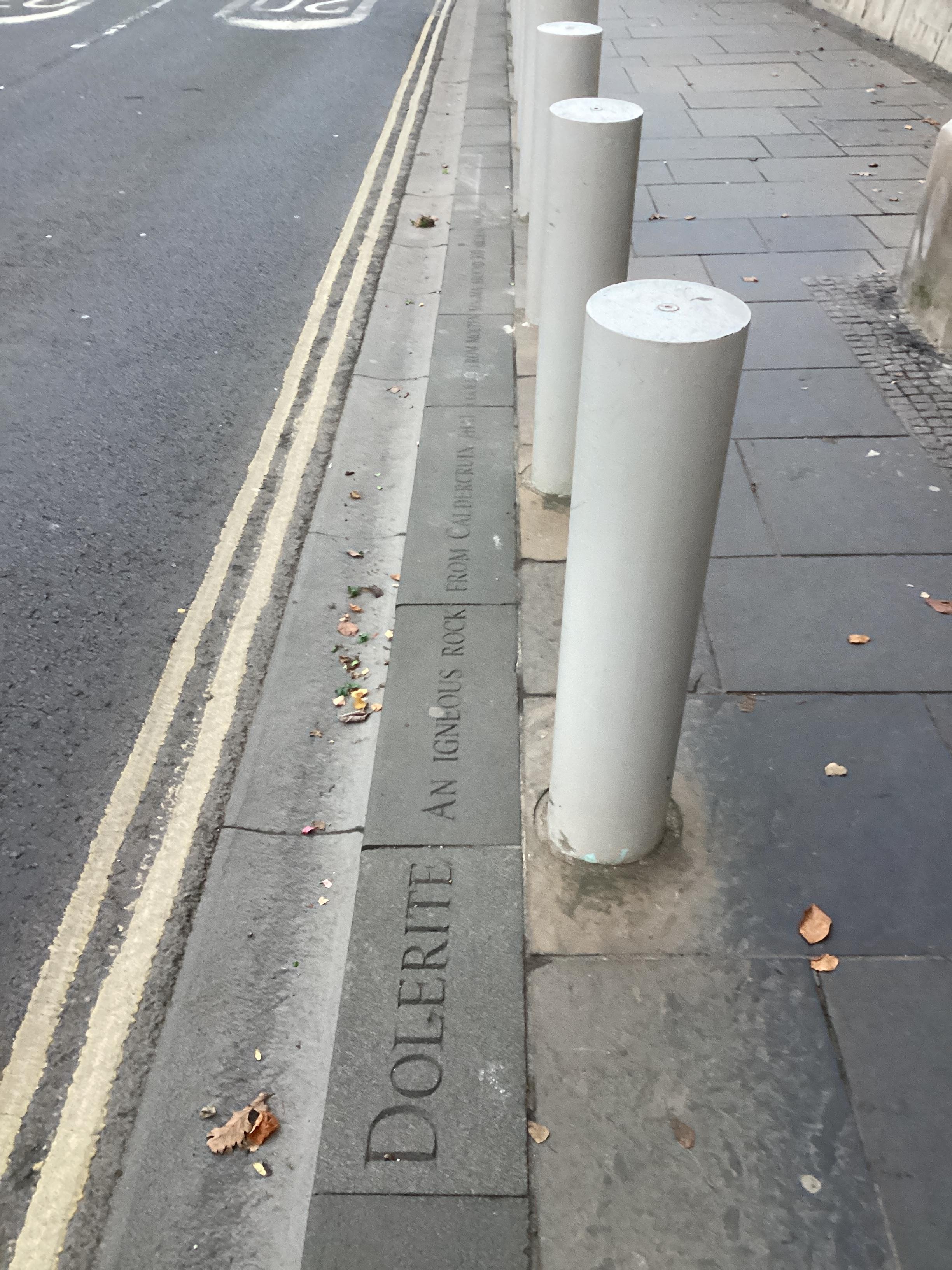 Canongate Wall at Scottish Parliament | SGT Geosites